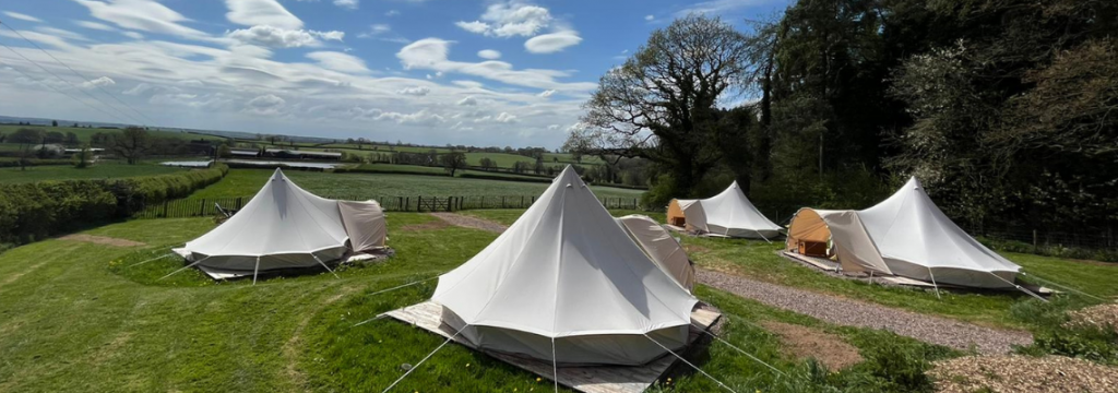 Hen Camp at Field Head Farm - Exclusive Use Glamping, Staffordshire.