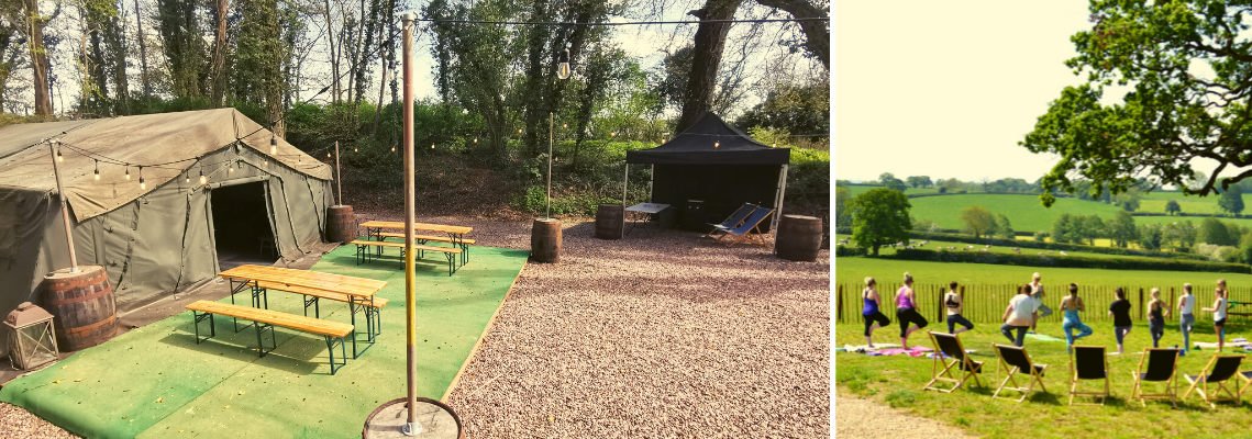 Hen Camp at Field Head Farm - Exclusive Use Glamping, Staffordshire.