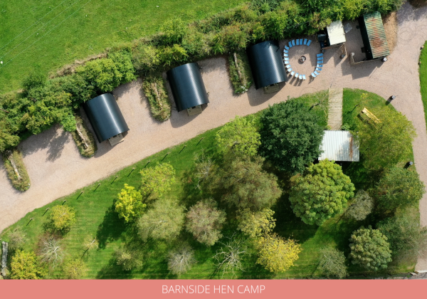 Barnside Hen Camp at Field Head Farm - Hen Party Glamping.